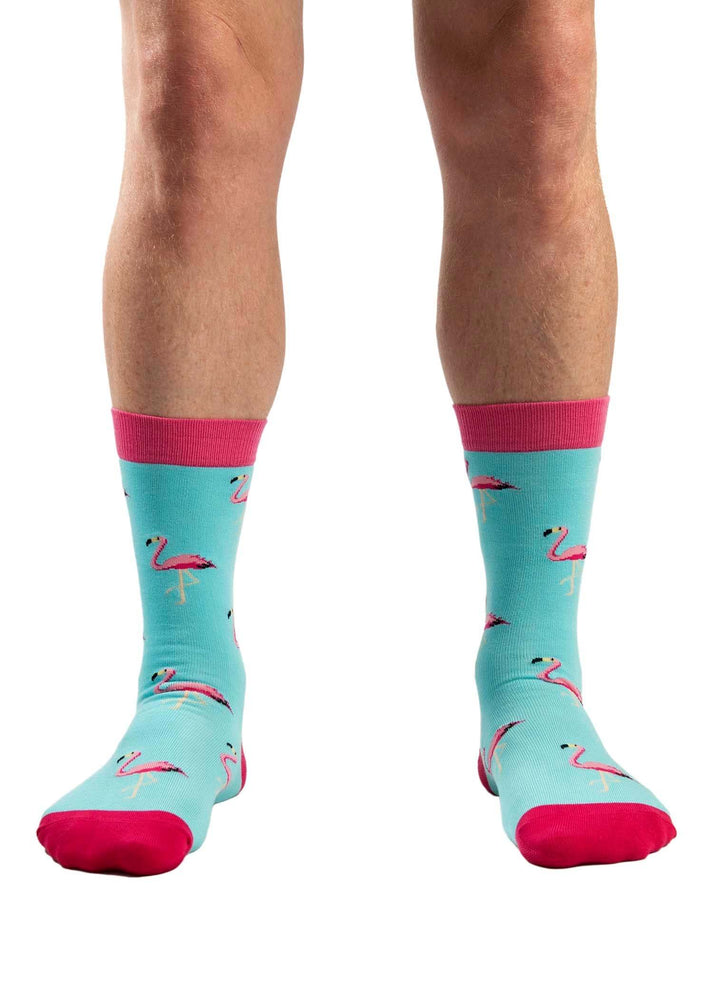 Flamingo Sock | Beautiful Bamboo Bird Socks – Nic Harry Bamboo